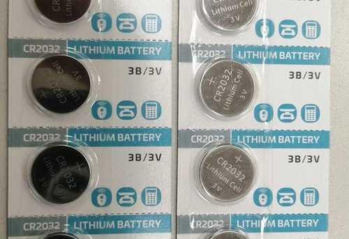 Батарейки CR2032 3V цена за 5шт CR 2032 Lithium