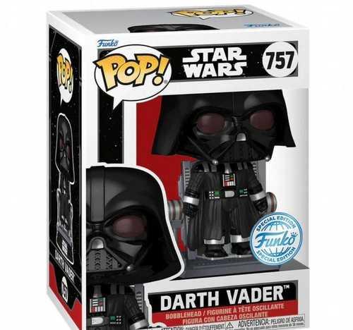 Фигурка Funko POP Bobble Star Wars Darth Vader (Re