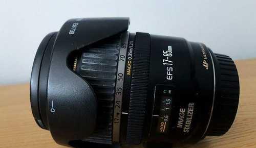 Объектив Canon EF-S 17-85mm f/4-5.6 (на запчасти)