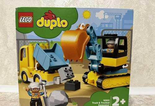 Конструктор lego duplo 10931 Грузовик и экскаватор