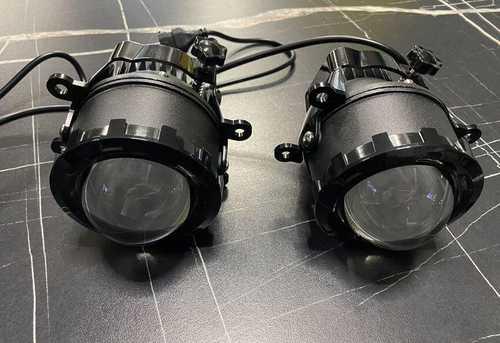 LED птф линзованные Vesta,Granta FL, Renault, Ford