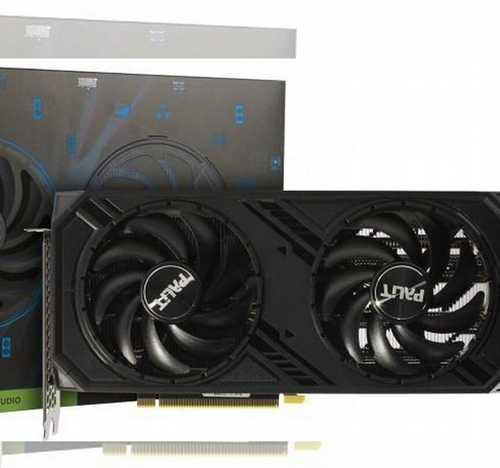 Игровая видеокарта Palit Dual RTX4070 dual GeForce RTX 4070 12 Гб gddr6X