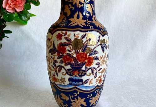 Антикварная японская ваза Имари