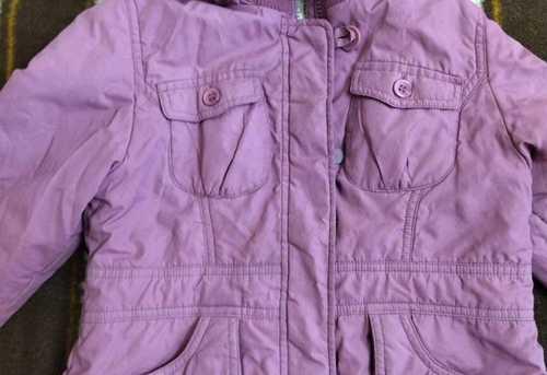 Куртка демисезонная для девочки 116