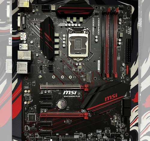 Материнская плата MSI B360 gaming plus