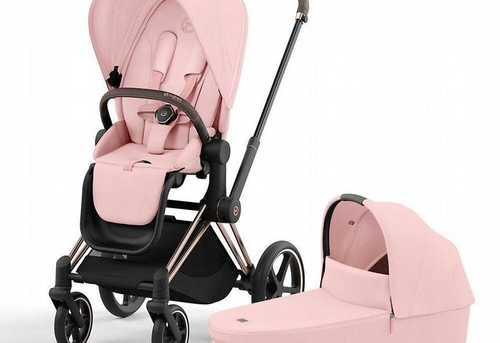 Коляска 2 в 1 Cybex Priam IV Peach Pink