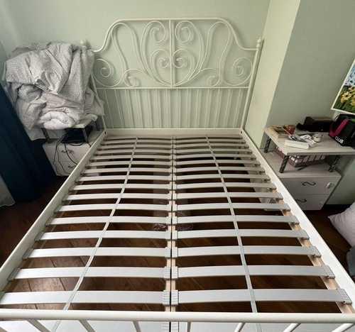 Кровать IKEA leirvik 160/200