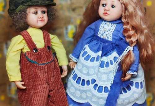 Интерьерная коллекционная кукла ручная работа