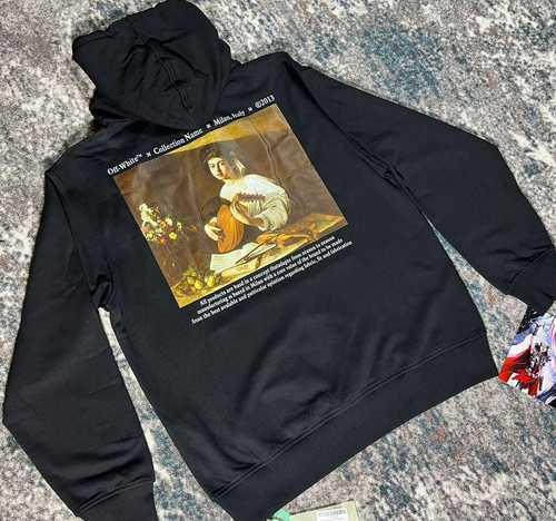 Худи off white caravaggio