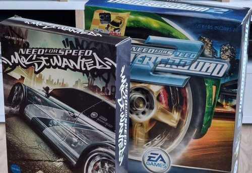 Need for Speed MW (PC-CD) и Underground 2 (PC-CD)