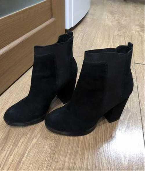 Ботильоны (ботинки, сапоги) на каблуке bershka, 36