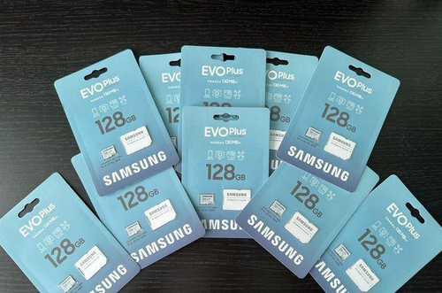 Карта памяти micro sd 128 Gb Samsung EVO Plus