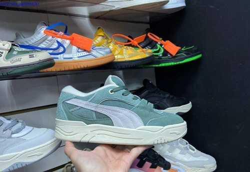 Кроссовки puma 180 дутыши зеленые