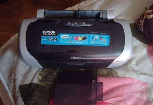 Принтер струйный Epson Stylus C87, цветн., A4