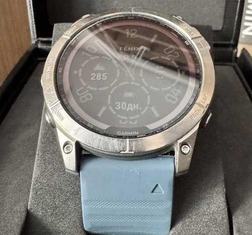 Garmin fenix 7 sapphire solar titanium