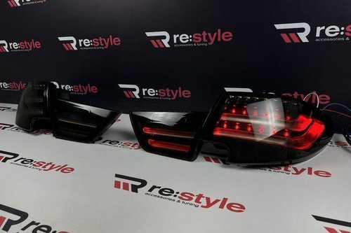 Стопы Toyota Mark X 130 2м 13-19г LED Дымчатые