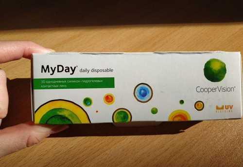 Линзы однодневные MyDay (3.50)