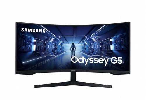 Новенький Samsung Odyssey G5 165Hz QHD 34"