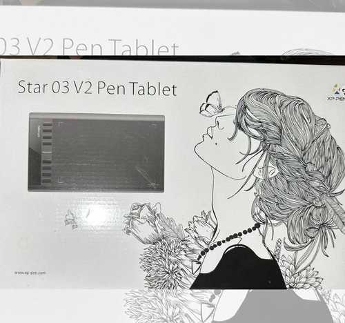 Графический планшет xp pen star 03 v2 pen tablet