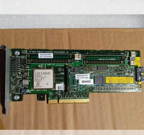 Контроллер HP LSI SAS P400 PCI-E