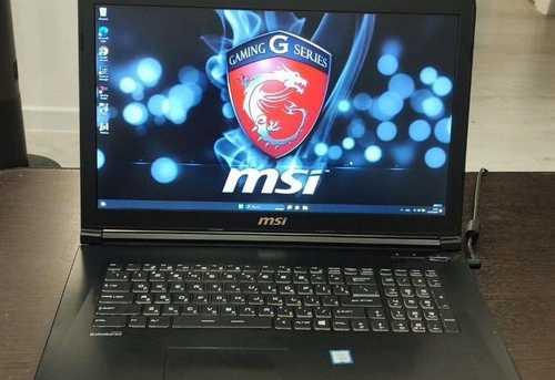 Ноутбук MSI GL72