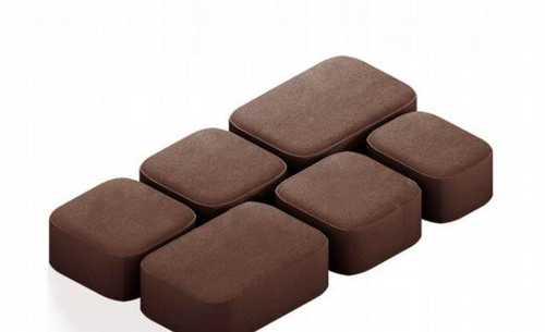 Брусчатка «Классико» (40мм) шоколадная