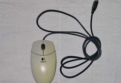 Проводная мышь Logitech N231 USB Optical Mouse