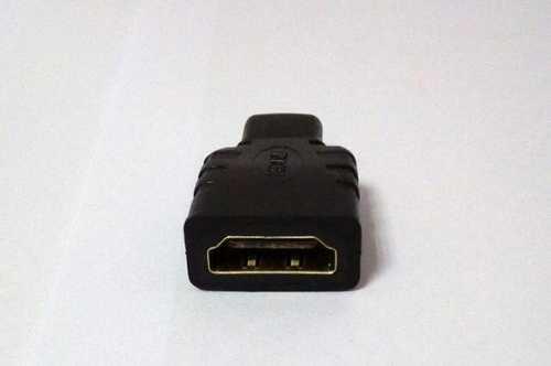 Переходник microhdmi(M) -hdmi(F)