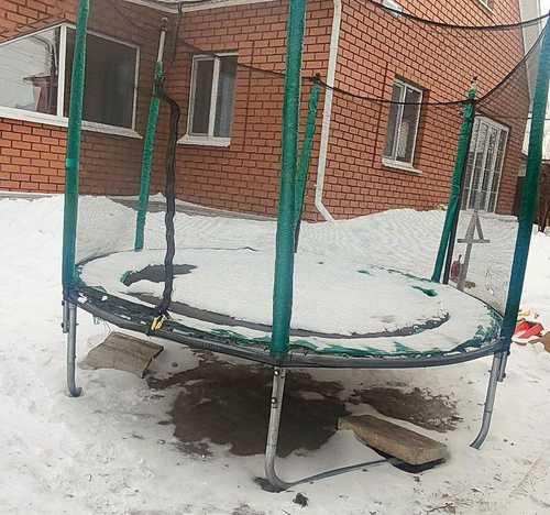 Батут с сеткой 244