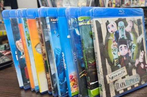 Blu-ray диски с мультфильмами