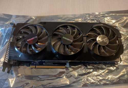 Видеокарта gigabyte radeon HD 7950 3 Гб gddr5