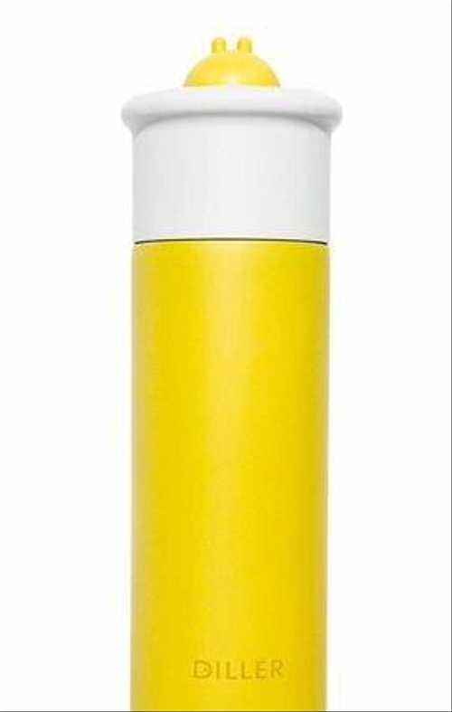 Термобутылка для воды Diller 8766 350 мл желтый