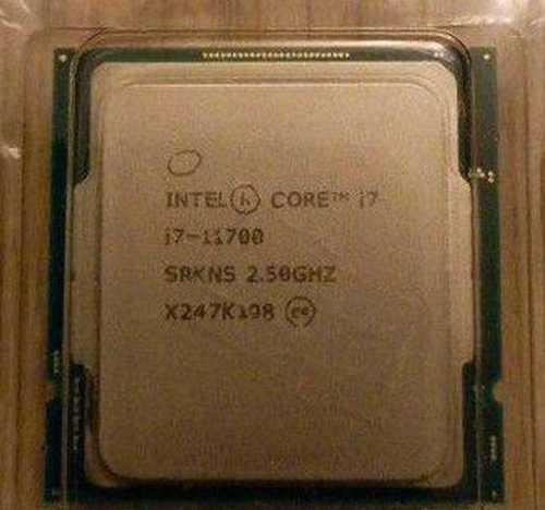 Процессор intel core i7 11700