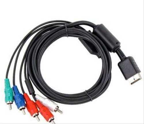 Компонентный аудио-видео кабель для PS2/PS3