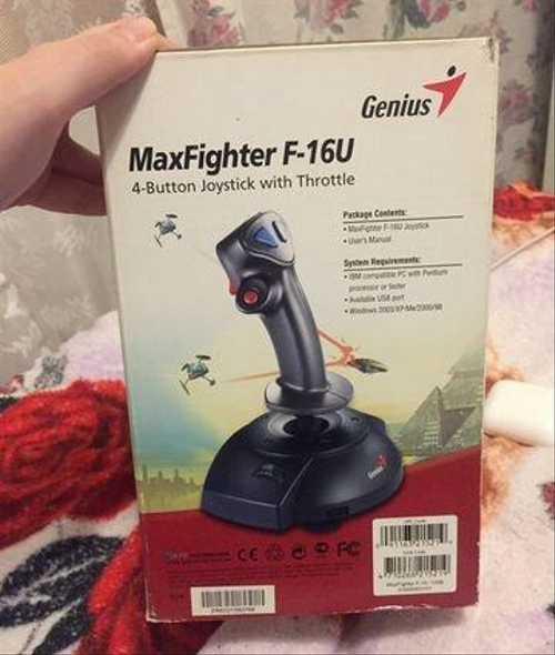 Джойстик Genius MaxFighter F-16U