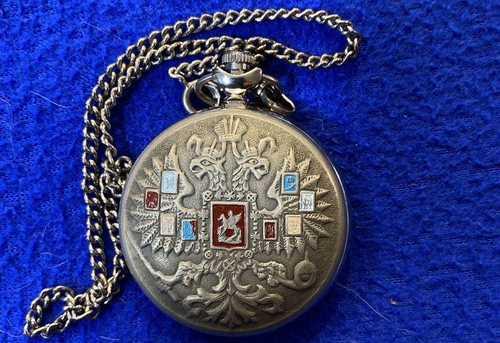 Часы карманные герб России