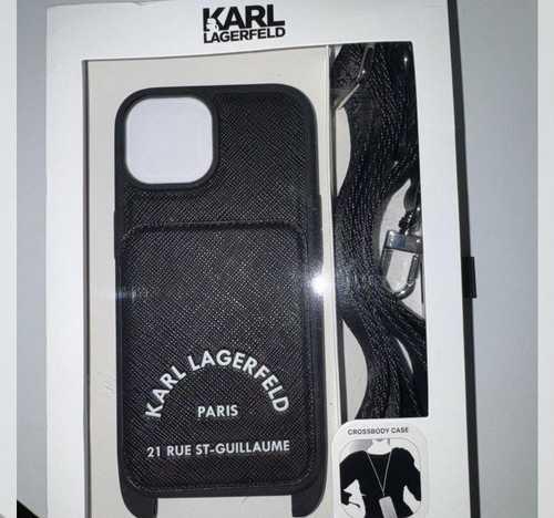 Чехол на iPhone 15 karl lagerfeld