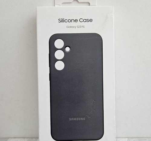 Чехол Samsung Silicone Galaxy S23 FE Graphite