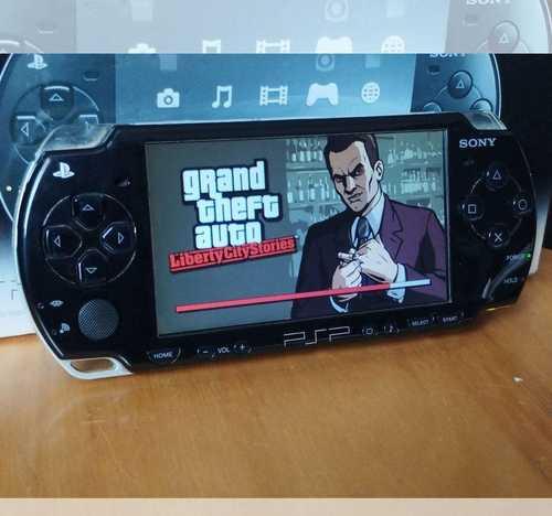 Sony PSP 2008 Piano Black 8 Гб Полный Комплект