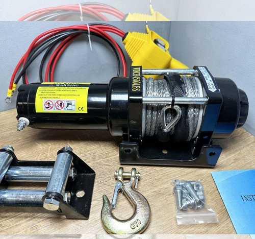 Лебедка Electric Winch 4500lbs (2050кг) 12V кевлар