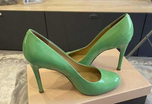 Туфли зеленые paolo conte 37