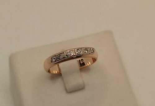 Золотое кольцо с брил. 585 пробы (арт.кс 116177)