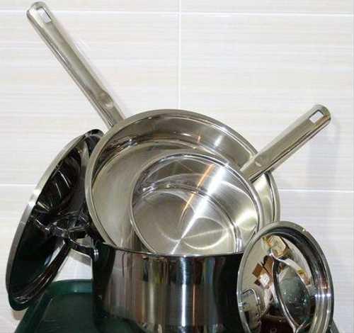 Набор стальной посуды vinzer
