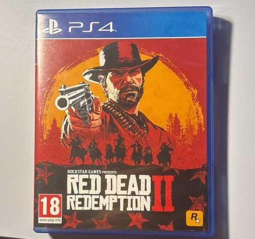 Диски на ps4 rdr2