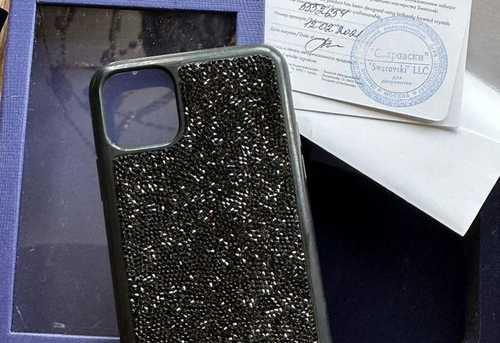 Чехол на iPhone 11 pro max swarovski