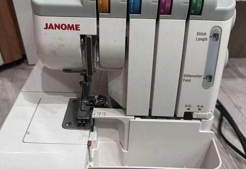 Оверлок janome MY Lock 784 б/у