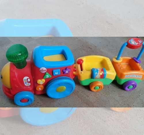 Музыкальный поезд Fisher price