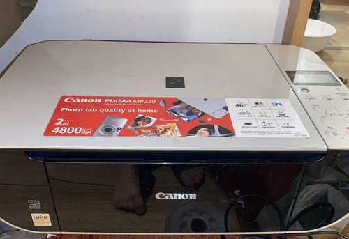 Принтер canon mp220