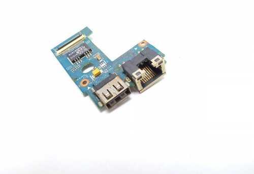 Плата USB+LAN ноутбука Lenobo B570E