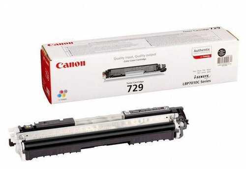 Тонер-картридж Canon 729 Лазерный Черный 1200стр